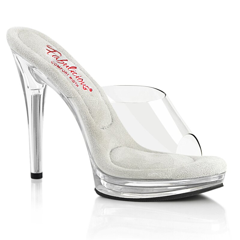 Fabulicious GLORY-501 - Klar/Klar | Crazy-Heels