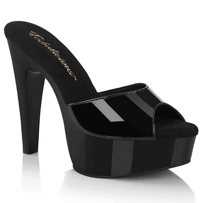 Fabulicious ELEGANT-401 - Klar/Silber | Crazy-Heels
