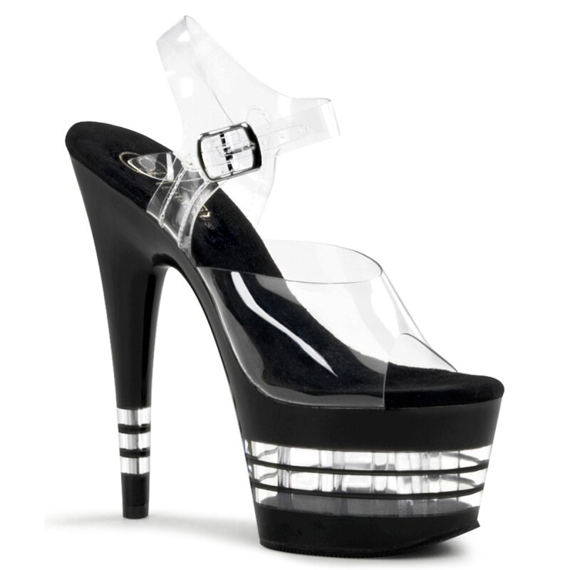 Pleaser ADORE-708LN - Black | Crazy-Heels