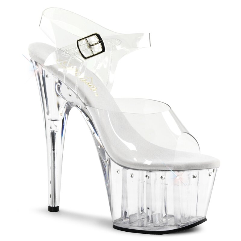 Pleaser REVOLVER-712 - Klar | Crazy-Heels