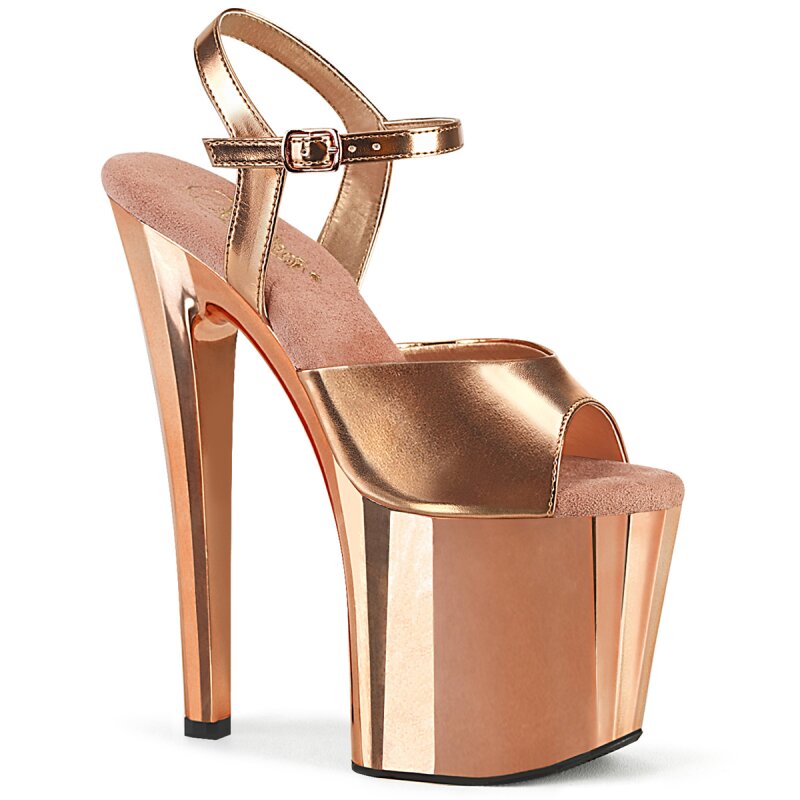 Pleaser ENCHANT-709 - Rose Gold Metallic | Crazy-Heels