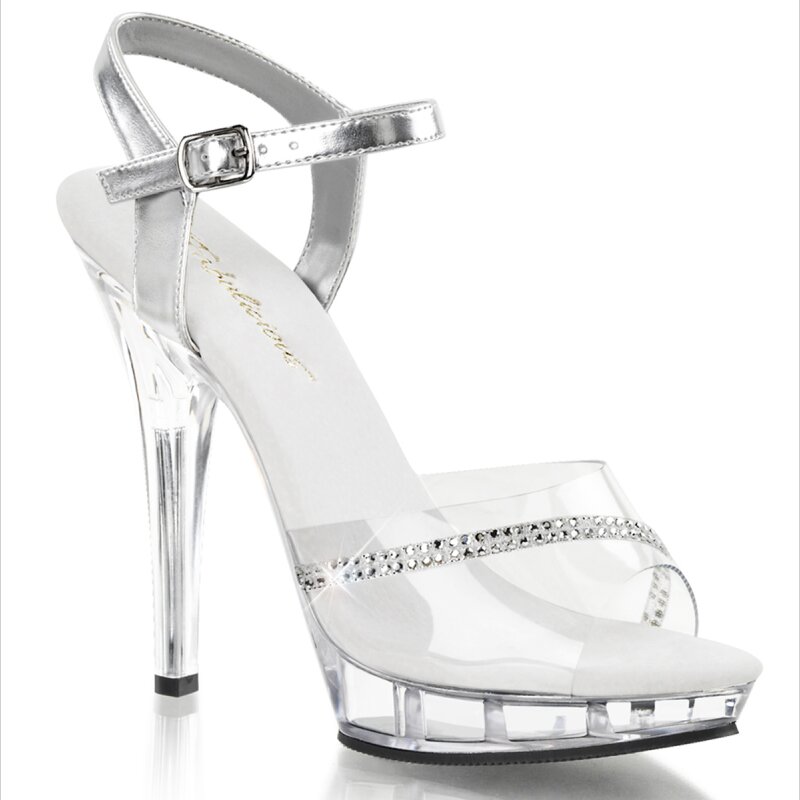 Fabulicious LIP-108R - Clear/Clear | Crazy-Heels