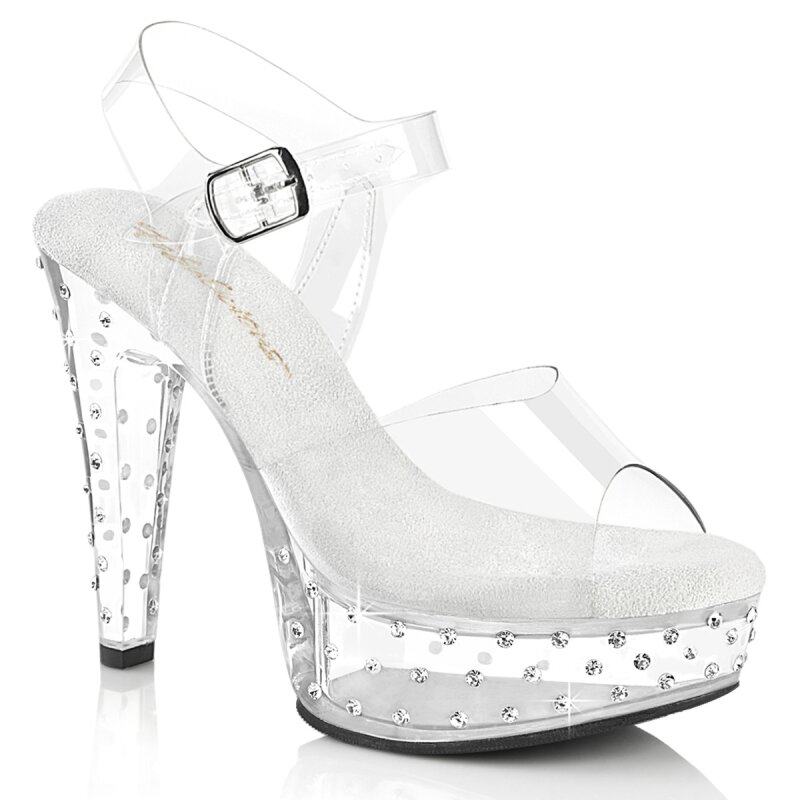 Fabulicious MARTINI-508SDT - Klar/Klar | Crazy-Heels