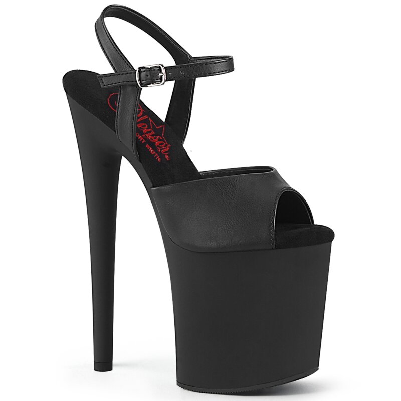 Pleaser RAPTURE-809 - Schwarz Matt | Crazy-Heels
