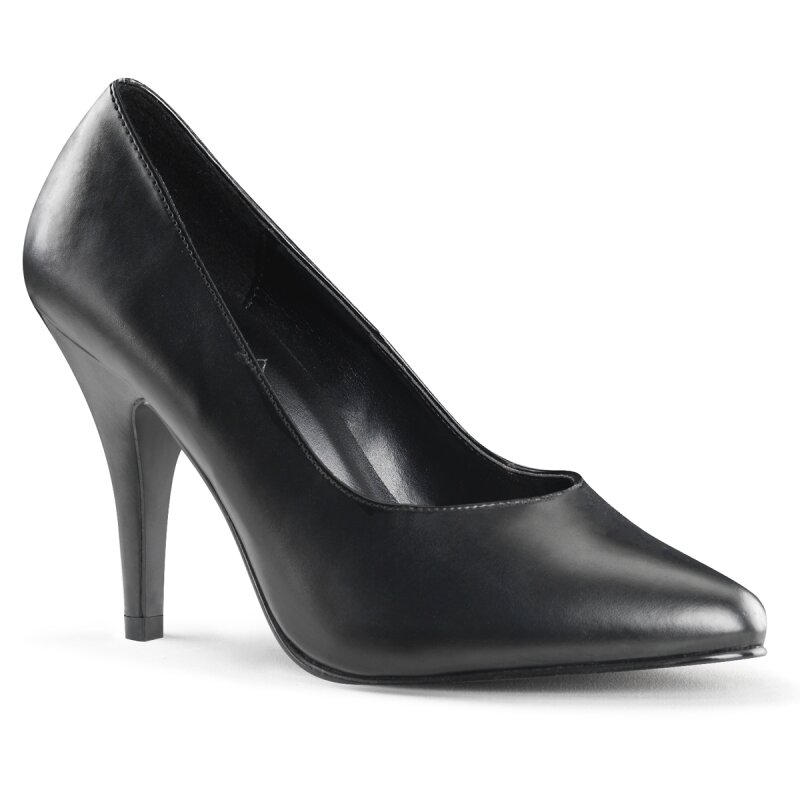 Pleaser CLASSIQUE-20 - PU Silber Metallic | Crazy-Heels