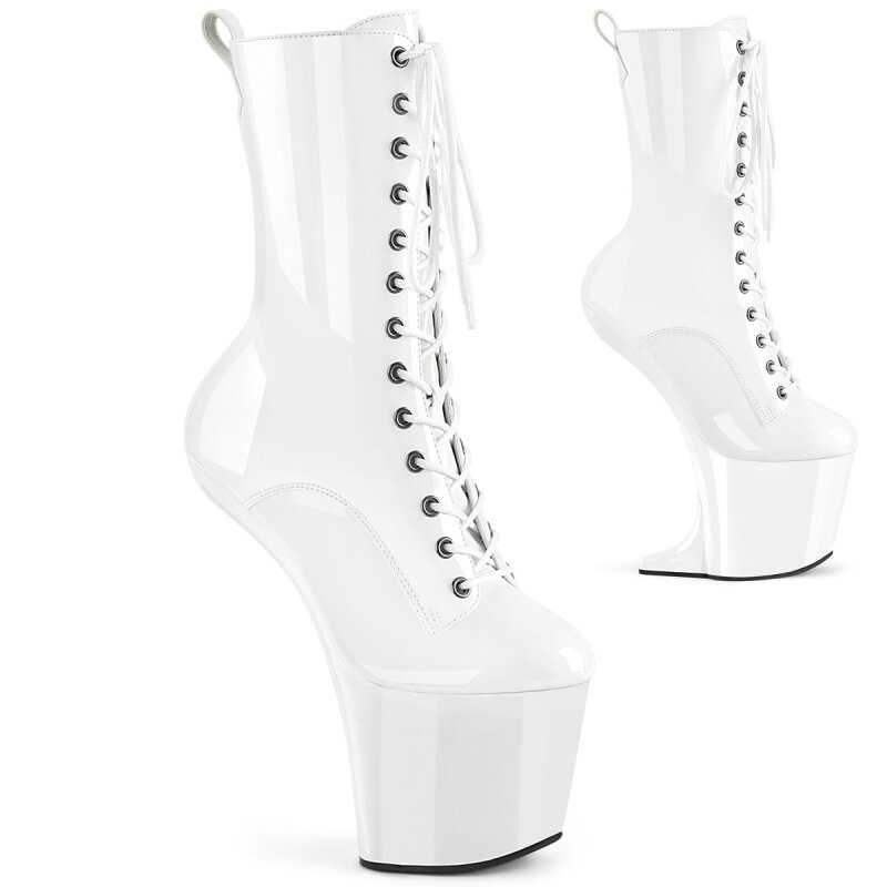 Pleaser CRAZE-3000 - Lack Baby Pink | Crazy-Heels