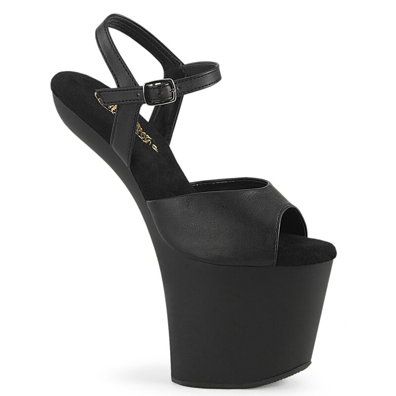 Pleaser WORSHIP-1020 - PU Schwarz | Crazy-Heels