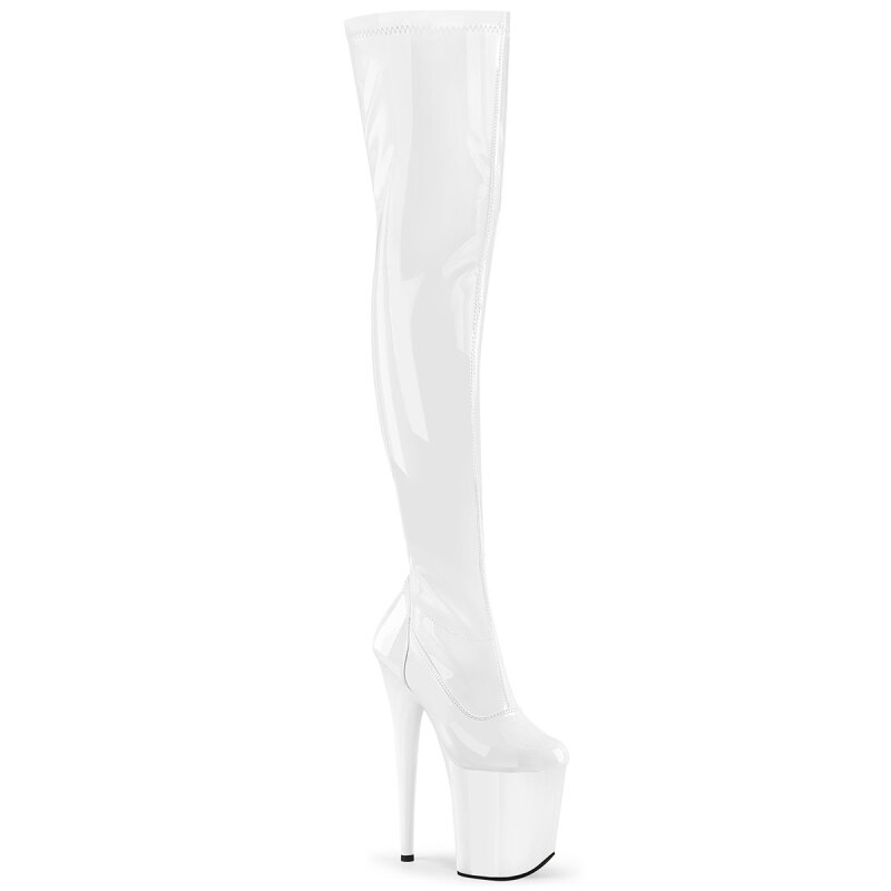 Pleaser FLAMINGO-3020GP - Glitter Lila | Crazy-Heels