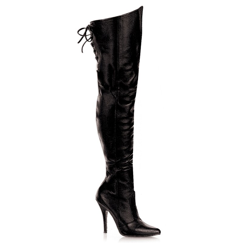 Pleaser LEGEND-8899 - Leather Black | Crazy-Heels
