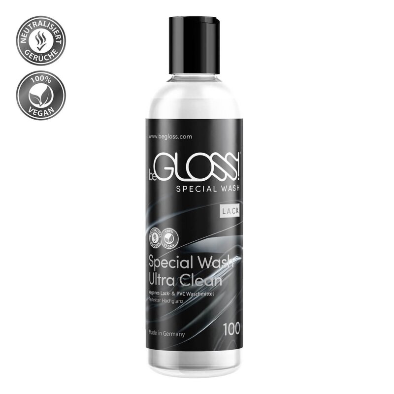 Patrice Catanzaro Top aus Lack und Wetlook - Schwarz